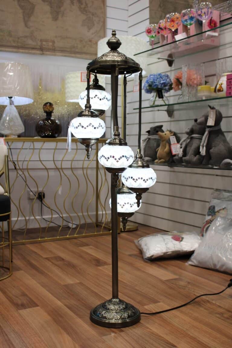 Turkish Floor Lamp 5 Arm - Ashford Collection